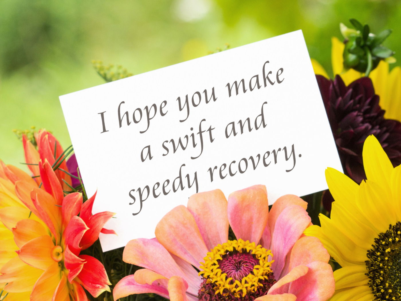 Hope You Feel Better Wishes