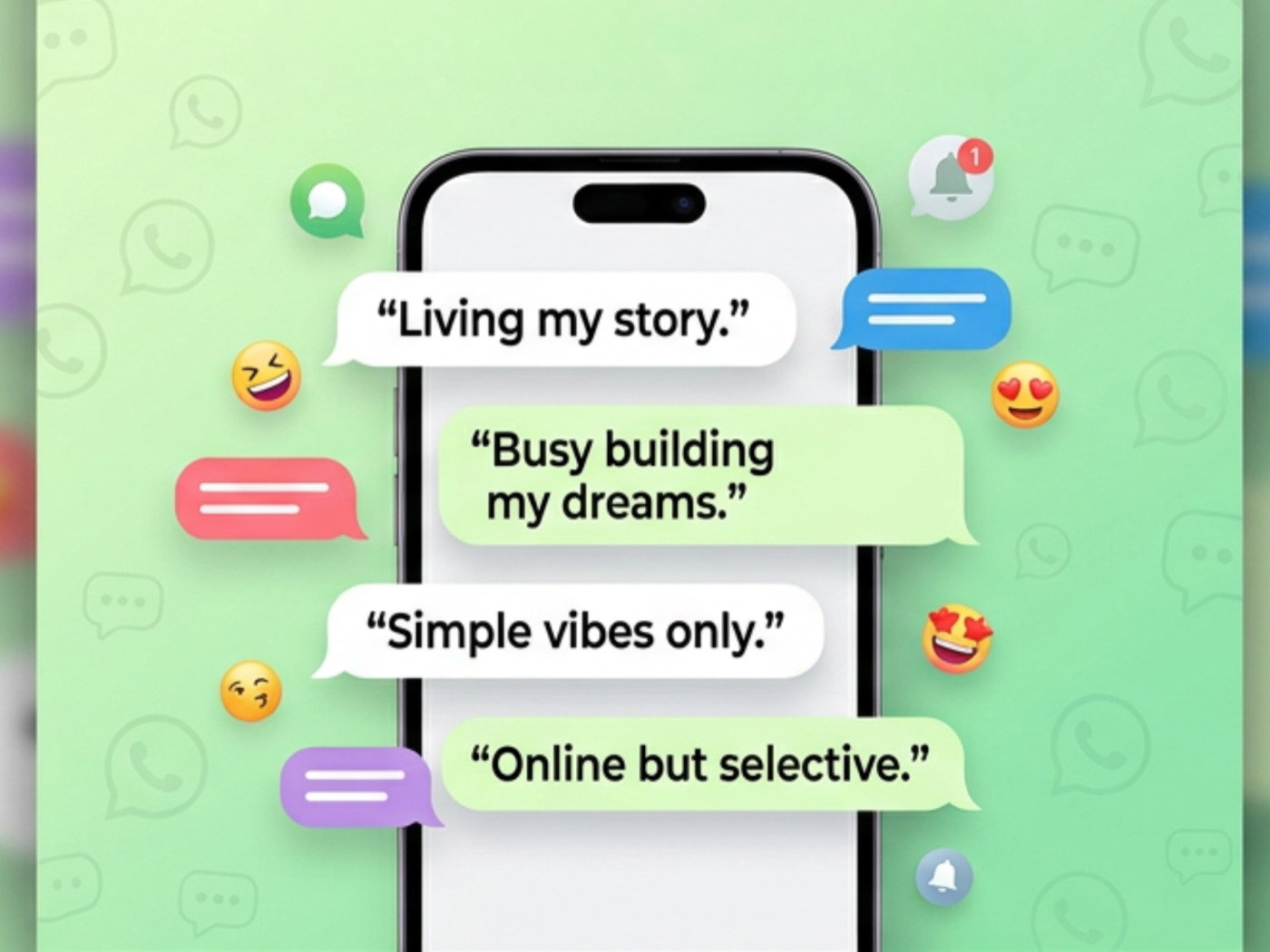 115 Whatsapp About Lines (2026): Cool, Cute, Funny & Savage Bios - Pensador