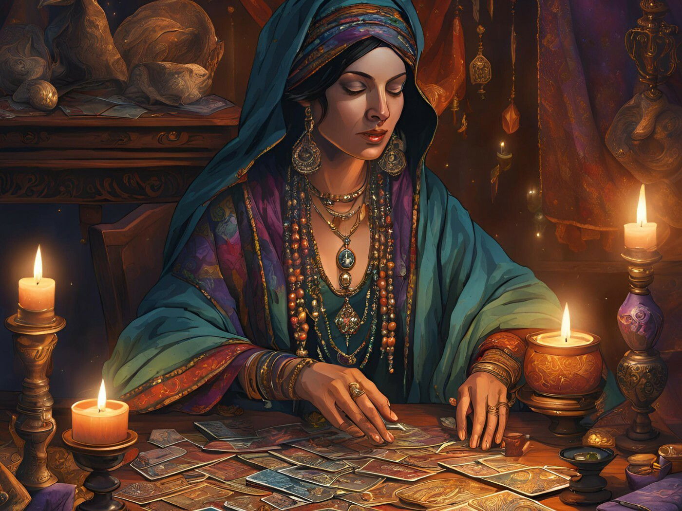 Conto A Cartomante - Pensador