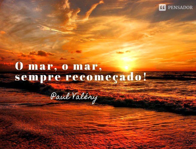 55 frases profundas sobre o mar - Pensador