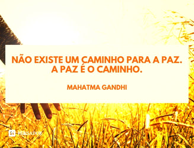 As 57 melhores mensagens de paz - Pensador