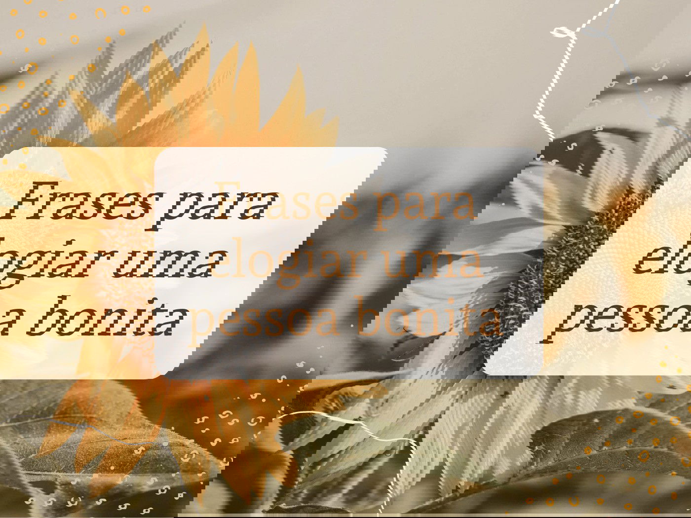 Frases para elogiar uma pessoa bonita - Pensador