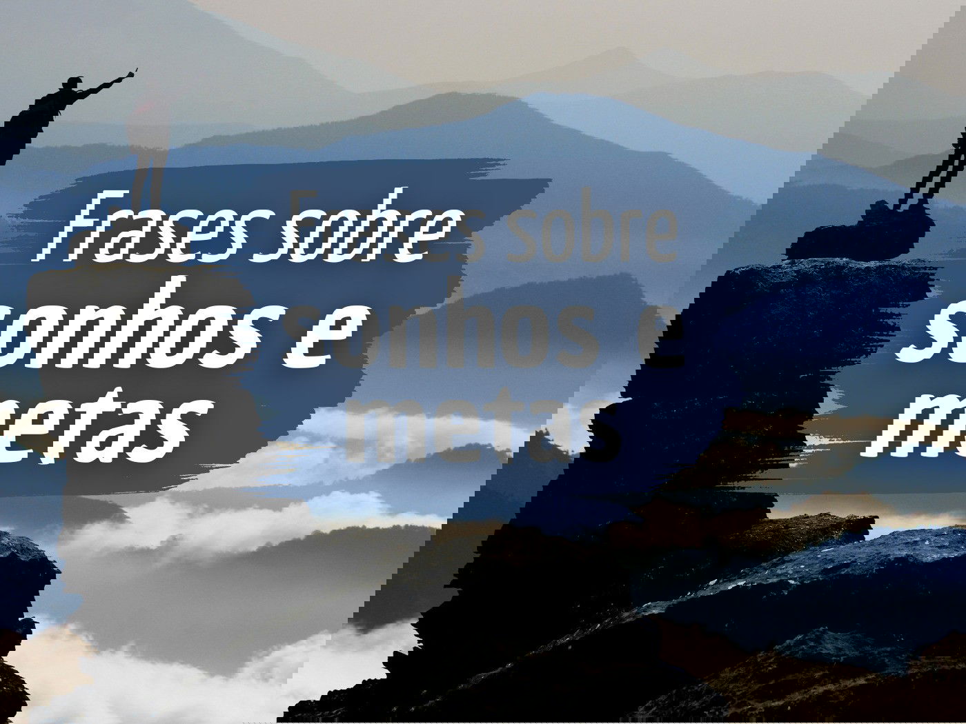 Frases sobre sonhos e metas - Pensador