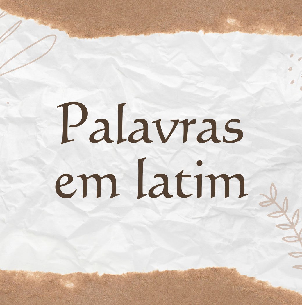 Palavras Latinas E Significados Qual é A Raiz Da Palavra Latina